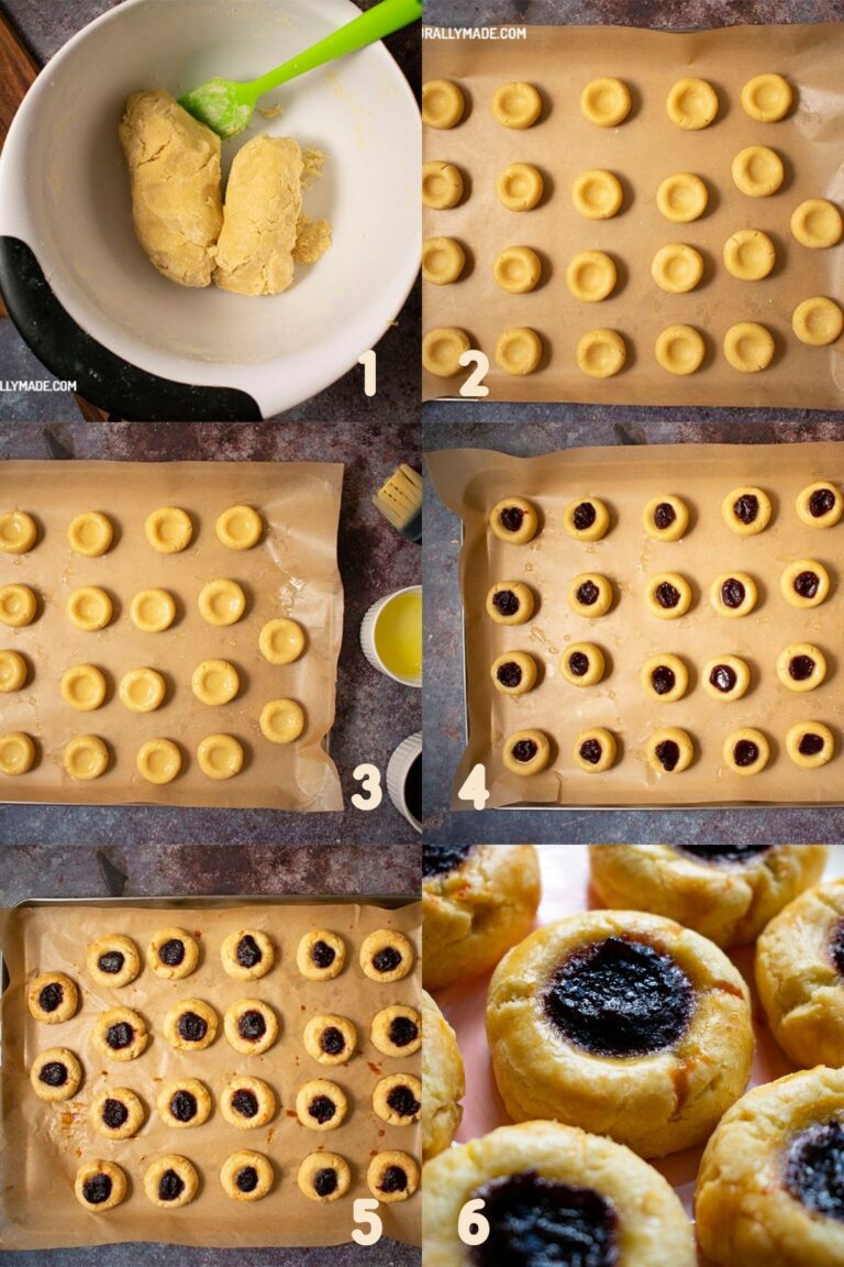 Jam Filled Butter Cookies - HomeNaturallyMade