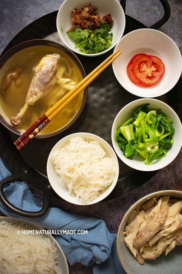 Guo Qiao Mi Xian {Crossing Bridge Noodles} - HomeNaturallyMade