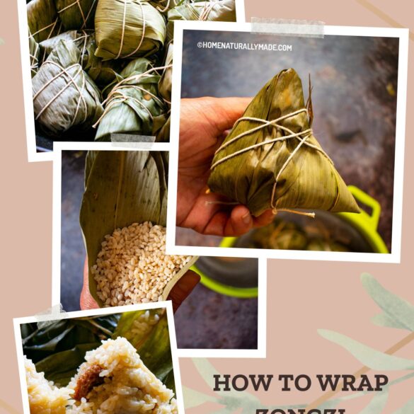 How to Wrap Zongzi Huai Yang Style? - HomeNaturallyMade