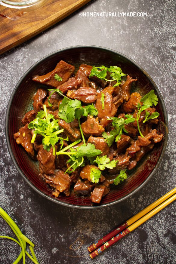 Red Braised Beef {Hong Shao Niu Rou} - HomeNaturallyMade