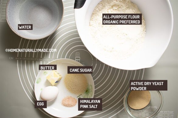 Homemade Burger Buns - HomeNaturallyMade