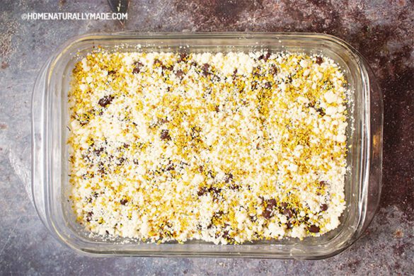 Red Bean Song Gao {Sponge Rice Cake} - HomeNaturallyMade