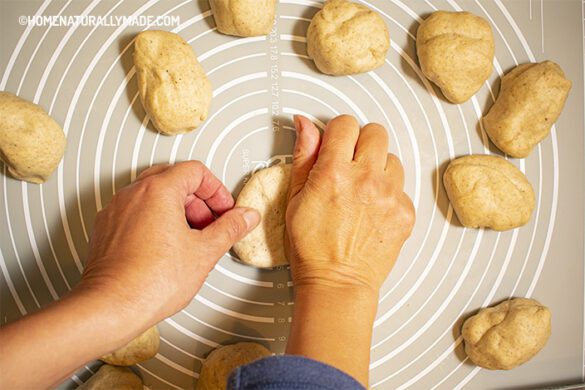 Buckwheat Buns {Steamed Chinese Style} - HomeNaturallyMade