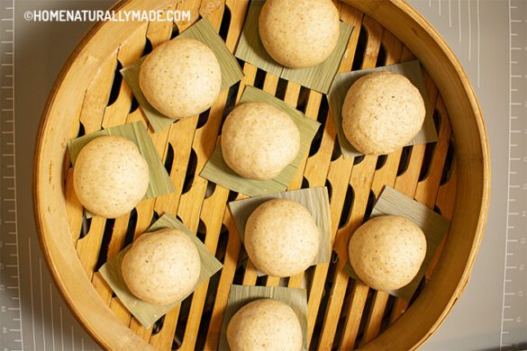 Buckwheat Buns {Steamed Chinese Style} - HomeNaturallyMade