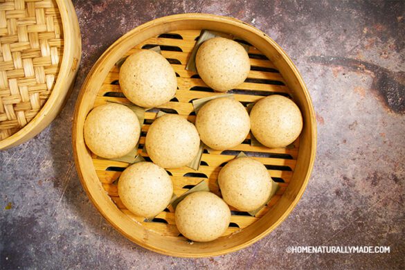 Buckwheat Buns {Steamed Chinese Style} - HomeNaturallyMade