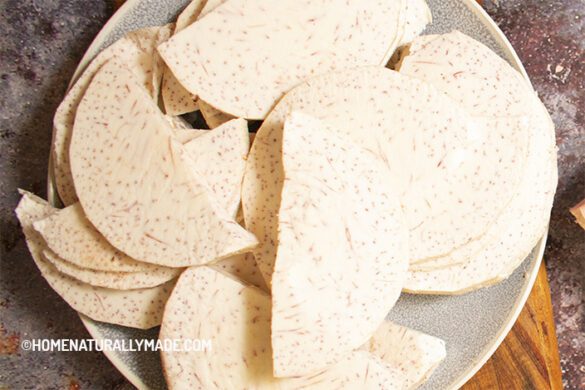 Yu Tou Kou Rou {Pork Belly with Malanga} - HomeNaturallyMade