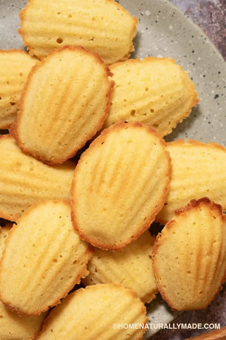 Homemade Madeleine - HomeNaturallyMade