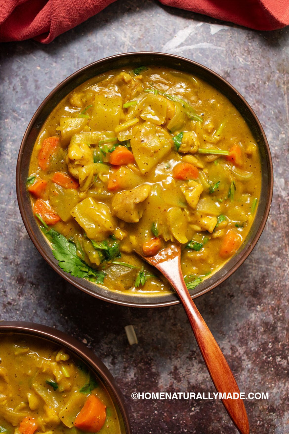 Chinese Curry Chicken - HomeNaturallyMade