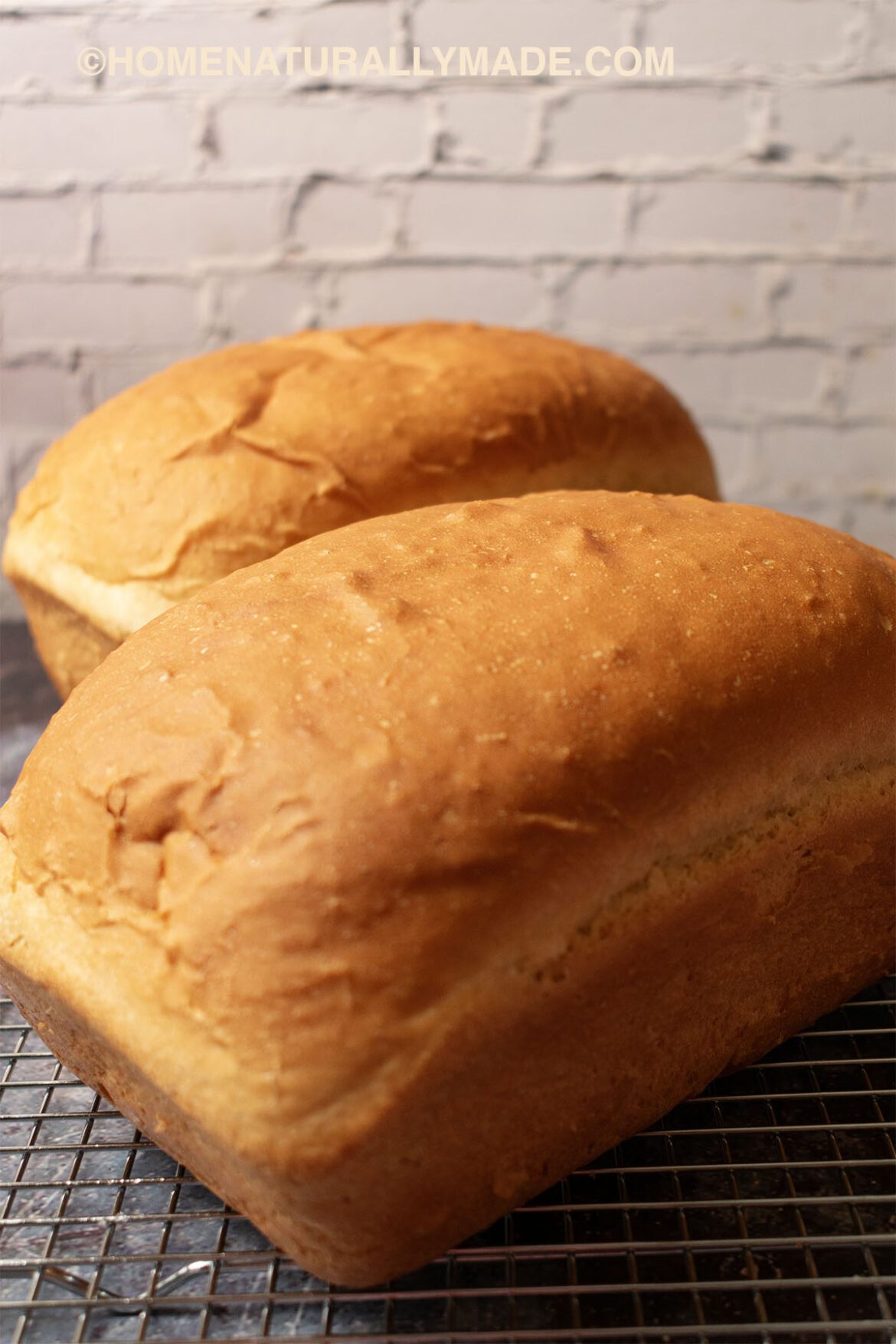 Homemade Sandwich Bread - HomeNaturallyMade