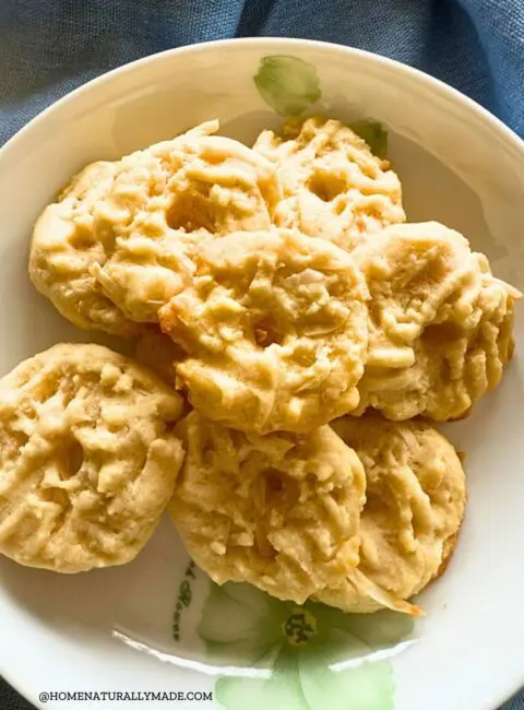 Tao Su {Traditional Chinese Shortbread Cookies} - HomeNaturallyMade