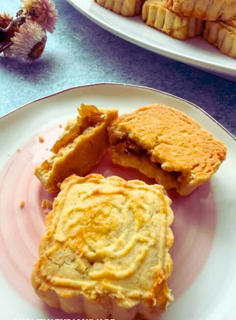 Tao Su {Traditional Chinese Shortbread Cookies} - HomeNaturallyMade